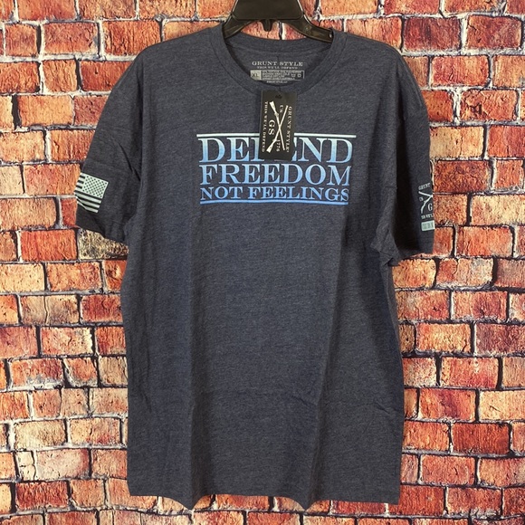 Grunt Style | Shirts | Grunt Style 223 March Club Mens Defend Freedom ...